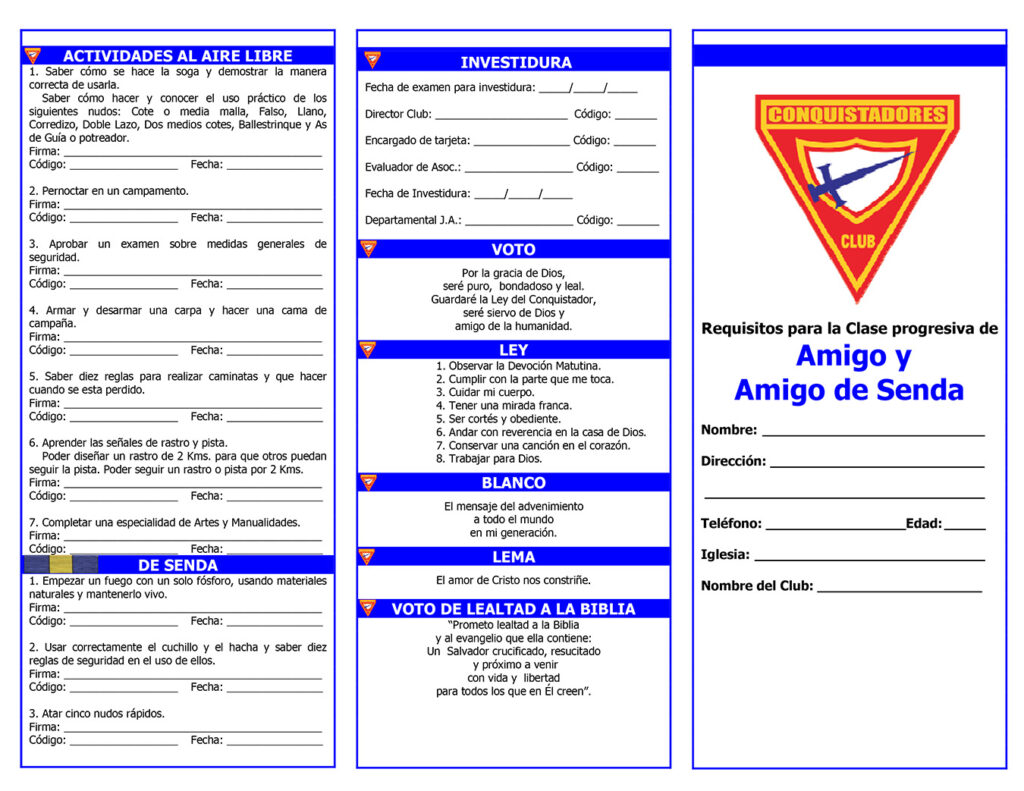 Clase de Amigo - JA de Corazón